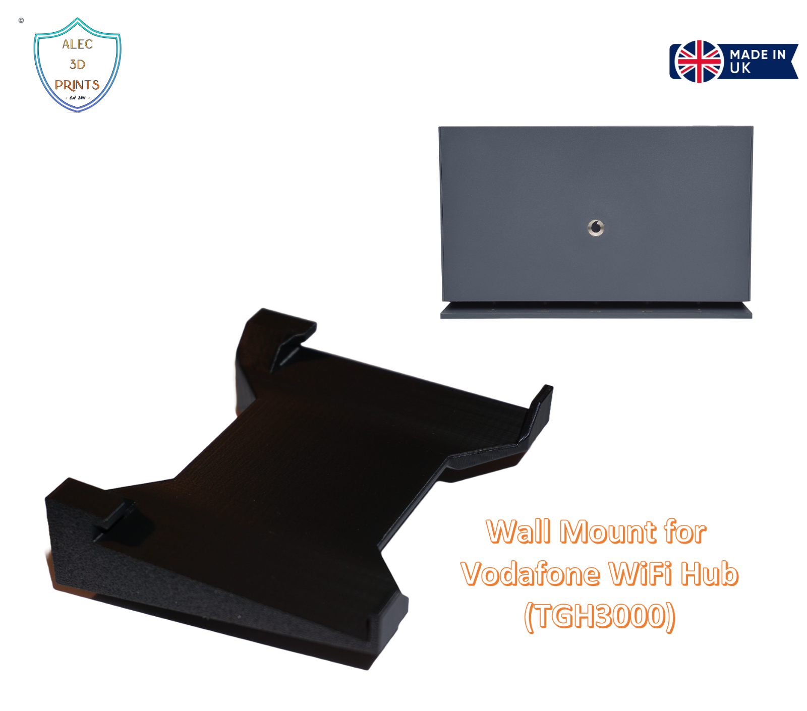 Vodafone Wifi Hub Wall Mount Bracket Bundle Vodafone THG3000 Router ...