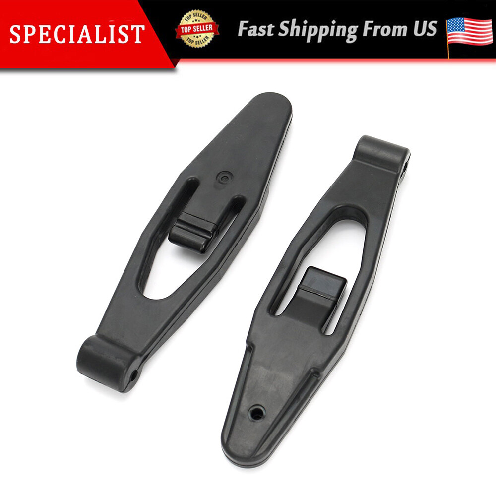 2X Hood Latch Base Fits for Kenworth T300 T600 T800 W900 Peterbilt L56 ...