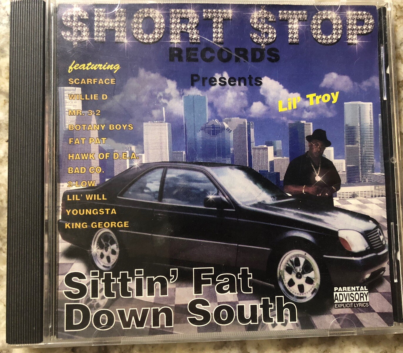 LIL TROY Sittin' Fat Down South OG Press Fat Pat Scarface Mr 3-2 HAWK ...