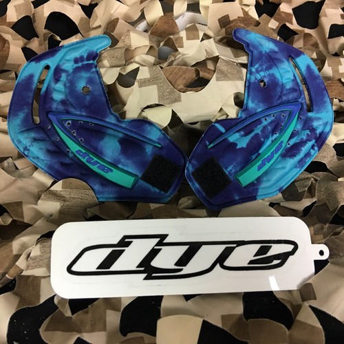 NEW Dye I4 Paintball Goggle Mask Replacement Soft Ears Set - Tie Dye ...