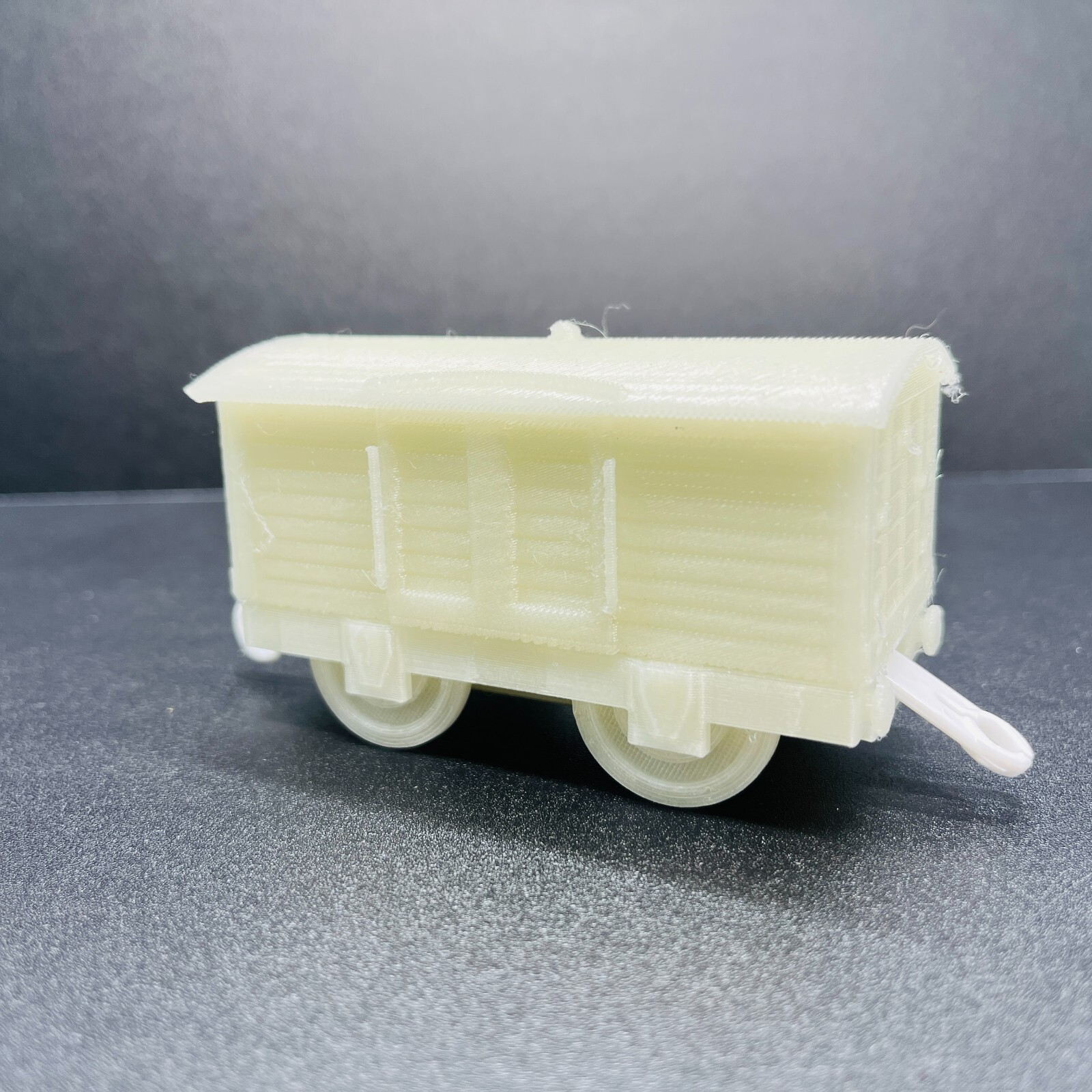 Thomas & Friends Trackmaster CUSTOM Green Glow In Dark Box Car Train ...