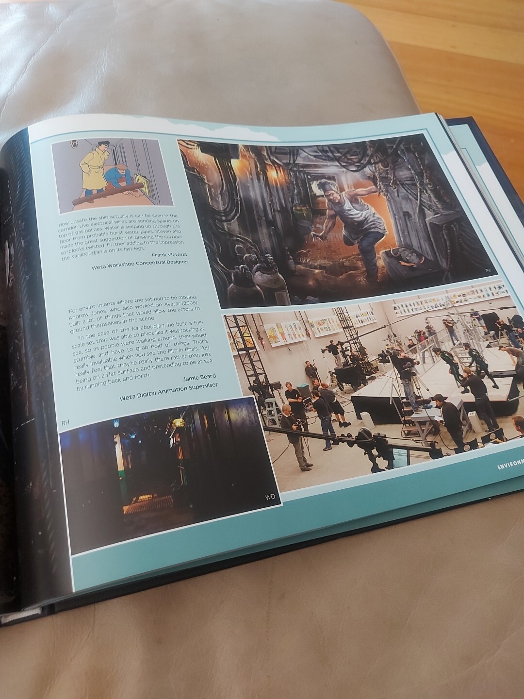 The Art of The Adventures of Tintin ~ Chris Guise Weta Workshop ~ 2011 ...