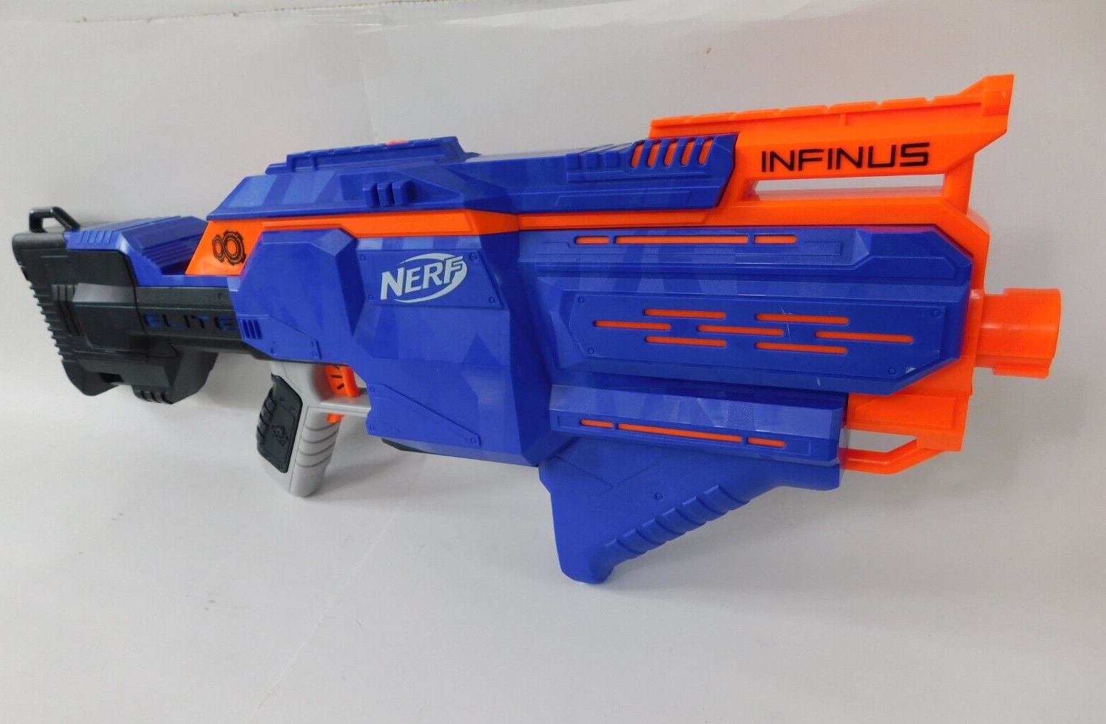 Nerf INFINUS N-Strike Elite motorized speed-load technology blaster gun ...