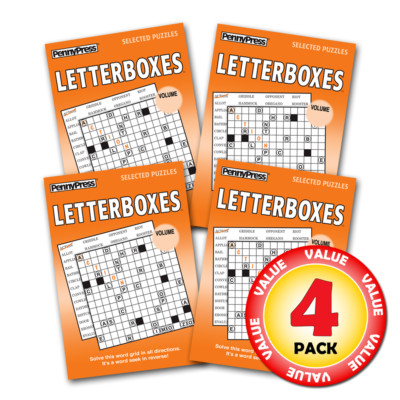 Penny Press Letterboxes 4-issue Puzzle Fun Pack | eBay
