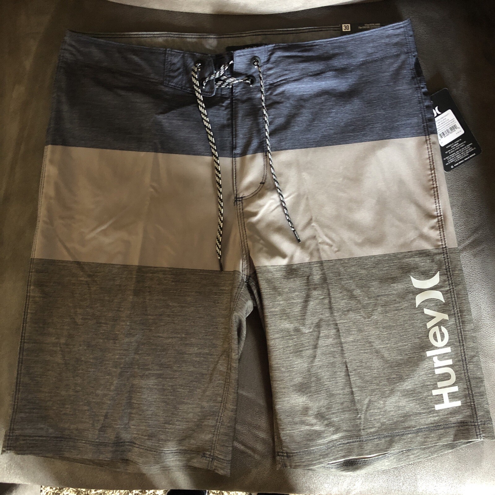 Mens Hurley boardshorts Colorblocked New With tags Size 30 (small) Free ...