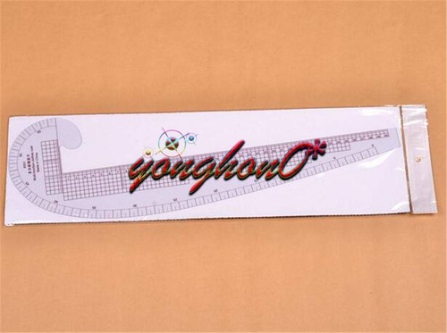 3IN1 Plastic Linear Scale Metric Styling Design French Hip curve Ruler ...