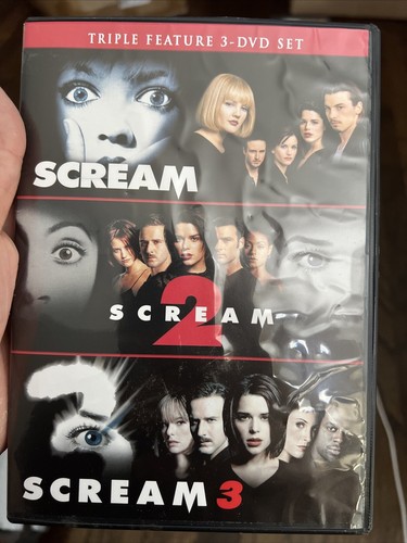 Scream Triple feature (DVD) 32429344427 | eBay