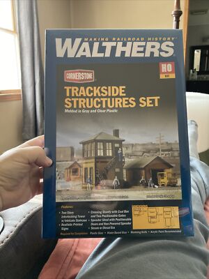 Walthers 933-3530 Trackside Structures Set Kit HO Scale Train | eBay