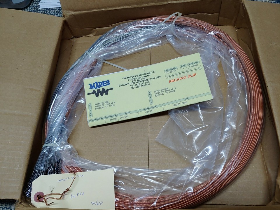 Mapes Strings for Sohmer Piano 40/650 | eBay