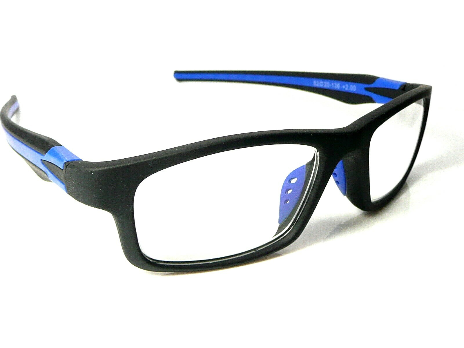 Reading Glasses Mens Womens Sports Silicone Temple Reader +1.25 1.5 2.0 ...