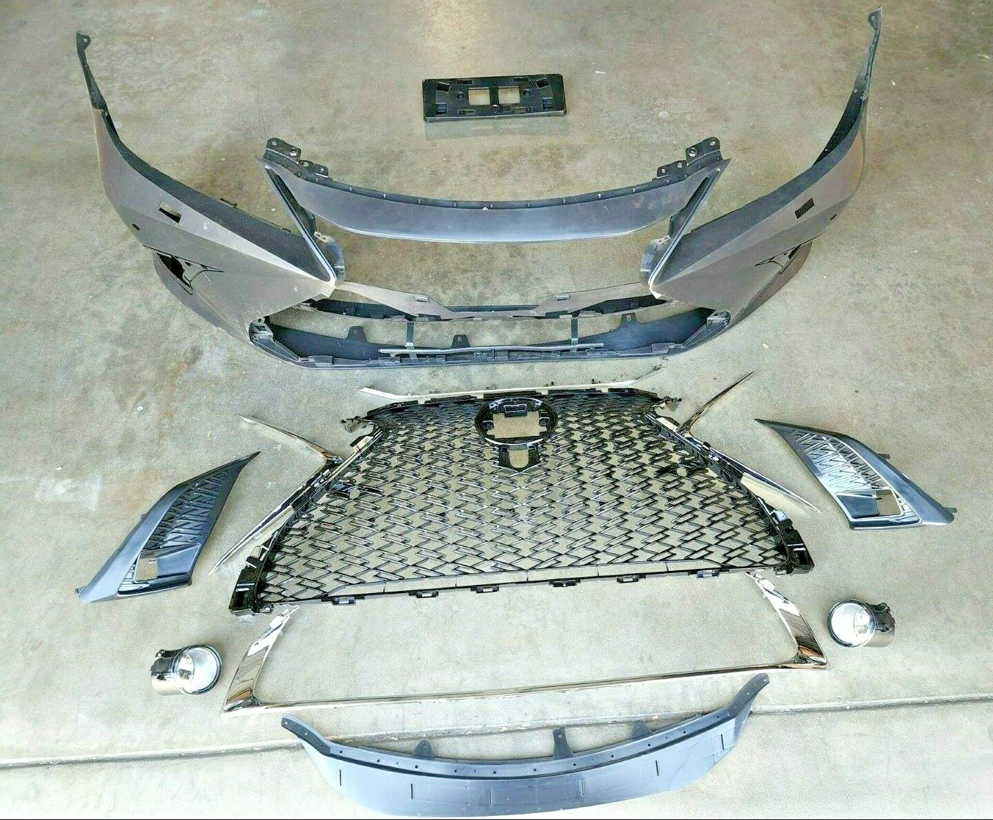 For 2010-2012 Lexus ES 350 ES350 Conversion to 19+ ES OE style front ...