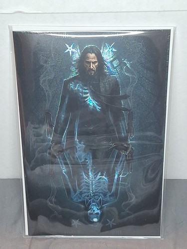 LIMITED TO 200 KEANU REEVES CHRISTOPHER BUST ULTIMATE SPOT FOIL COVER ...