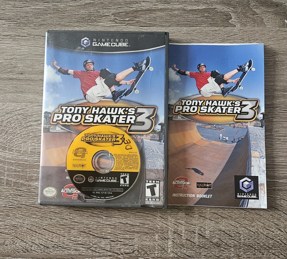 Tony Hawk Pro Skater 3 Nintendo GameCube GC CIB Complete Tested ...