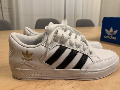 Adidas Hardcourt Low J Sneakers White/black - Youth/Big Kids Size 4.5 ...