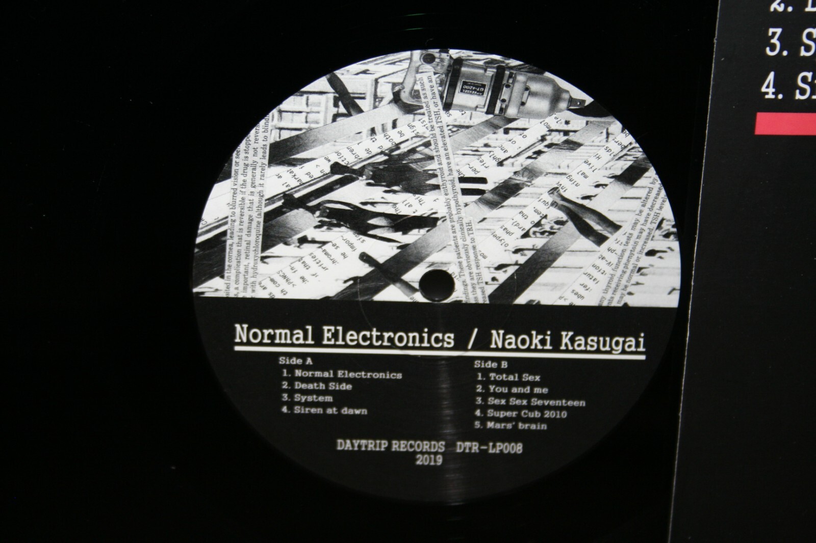 NAOKI KASUGAI Normal Electronics LP 2019 Daytrip Records ELECTRONICA ...