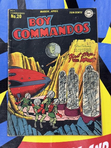 DC Boy Commandos #20 1947 COMIC BOOK G/VG | eBay
