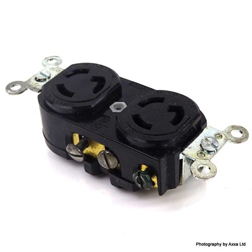Locking Duplex Receptical 4700 Leviton 47-00 | eBay