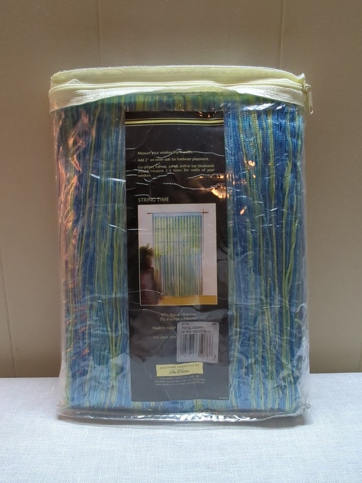 Linens N Things String Time Fringe Window 84” Length One Panel Pop ...