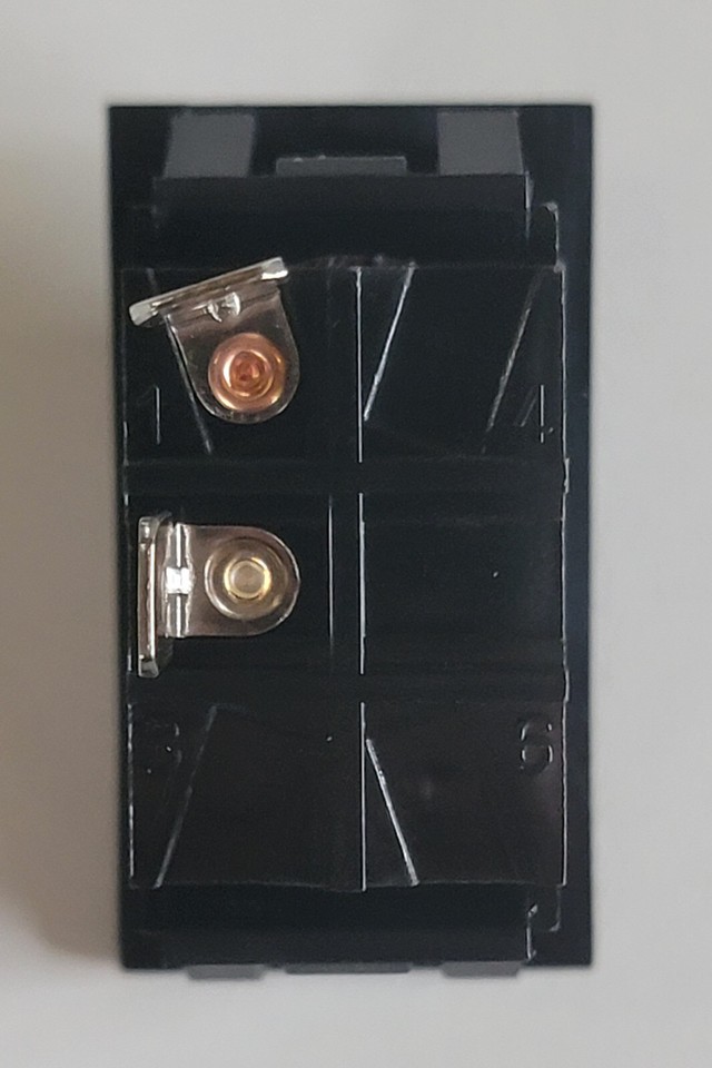 Sigma 129 Series Two Position On/Off Rocker Switch SPST w/ Text 2 ...