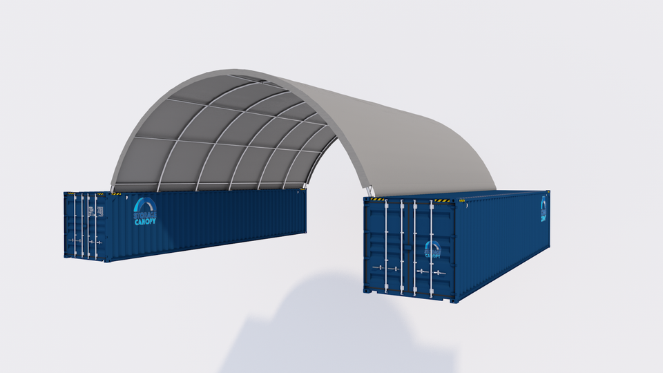 33W-40L-12H (ft) Quonset Hut Shipping Container Roof Quonset Hut Shed ...