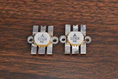 ICOM IC-765 PARTS: MATCHED PAIR MITSUBISHI 2SC2904 RF POWER TRANSISTORS ...