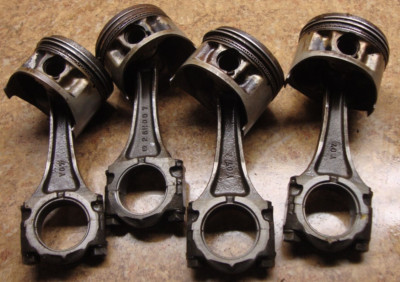 1985 Yamaha Venture XVZ1200 XVZ 1200 D Engine Pistons Rods Motor ...