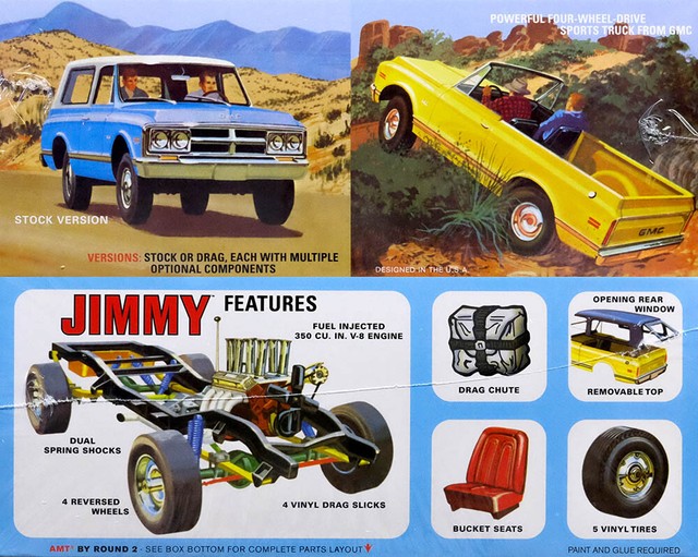 1972 GMC Jimmy 1 25 AMT Model Kit Bausatz Amt1219 günstig kaufen | eBay