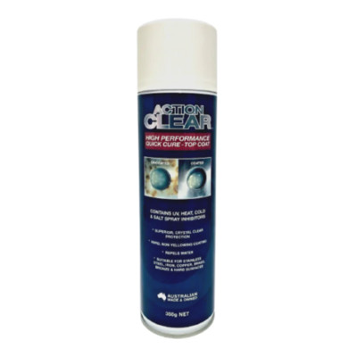 Clear Coat Aerosol Spray Corrosion Penetrating Rust Sealer All Metals ...