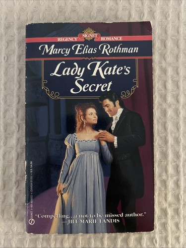 Vintage Signet Regency Romance-Marcy Elias Rothman-Lady Kate's Secret ...