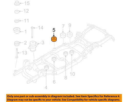 FORD OEM 06-12 Explorer Sport Trac Frame Frame Components-Absorber ...
