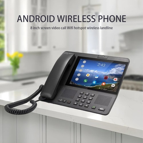 4G LTE GSM SIM Card Desktop Wireless Phone Terminal Landline Android ...