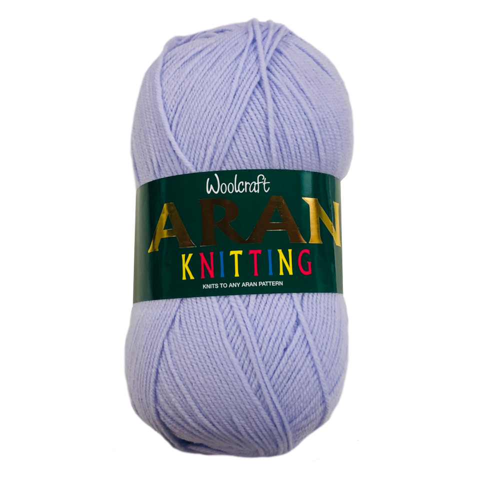 Aran Wool Woolcraft Aran 400g Knitting Yarn, Acrylic Or Wool Mix 40 ...