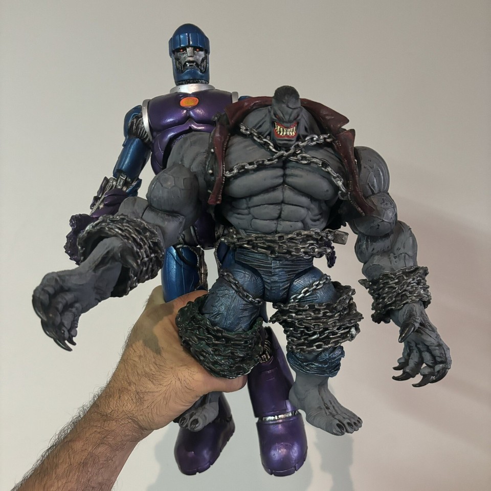 BIG GIANT PITT & SENTINEL LEGENDARY HEROES MARVEL TOY BIZ BAF KO ...