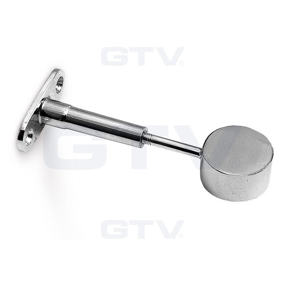 Round Rail End Support Brackets Height Adjustable pack of 2 pcs | eBay UK