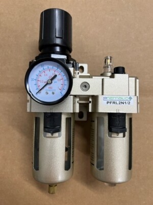 NEW 3/8" NPT Compressed Air Filter Pressure Regulator Lubricator | eBay