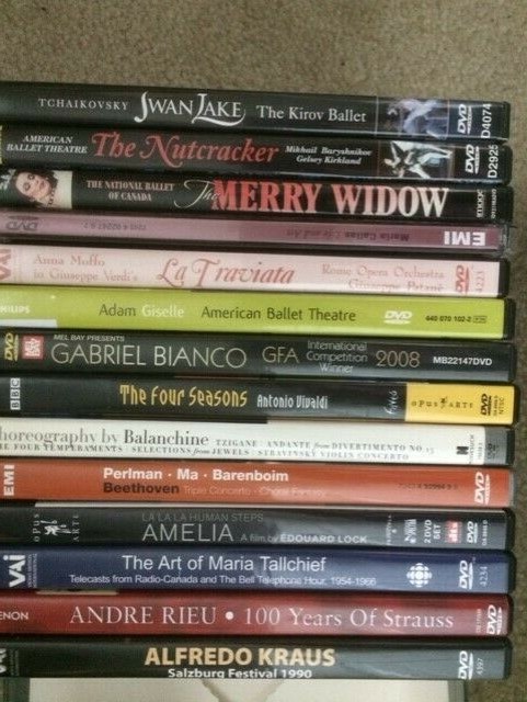 Opera, Ballet, Classical Music DVDs - pick 2 or more to get a shipping ...