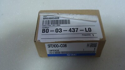 NEW SMC vacuum precision filter SFD100-C06, Thermo Scientific ...