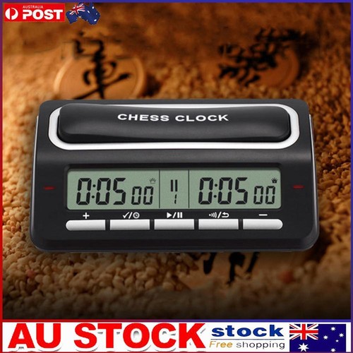 Board Game Stopwatch Battery Powered Digital Chess Clock for Family ...