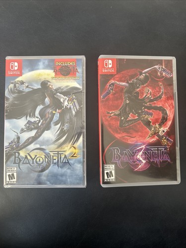 Nintendo Switch Bayonetta 1 + 2 + 3 (Trilogy) game set Bundle | eBay