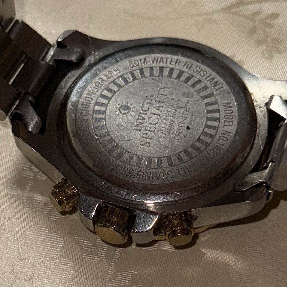 Invicta Men's Specialty Chronograph Watch model 14876 886678181261| eBay