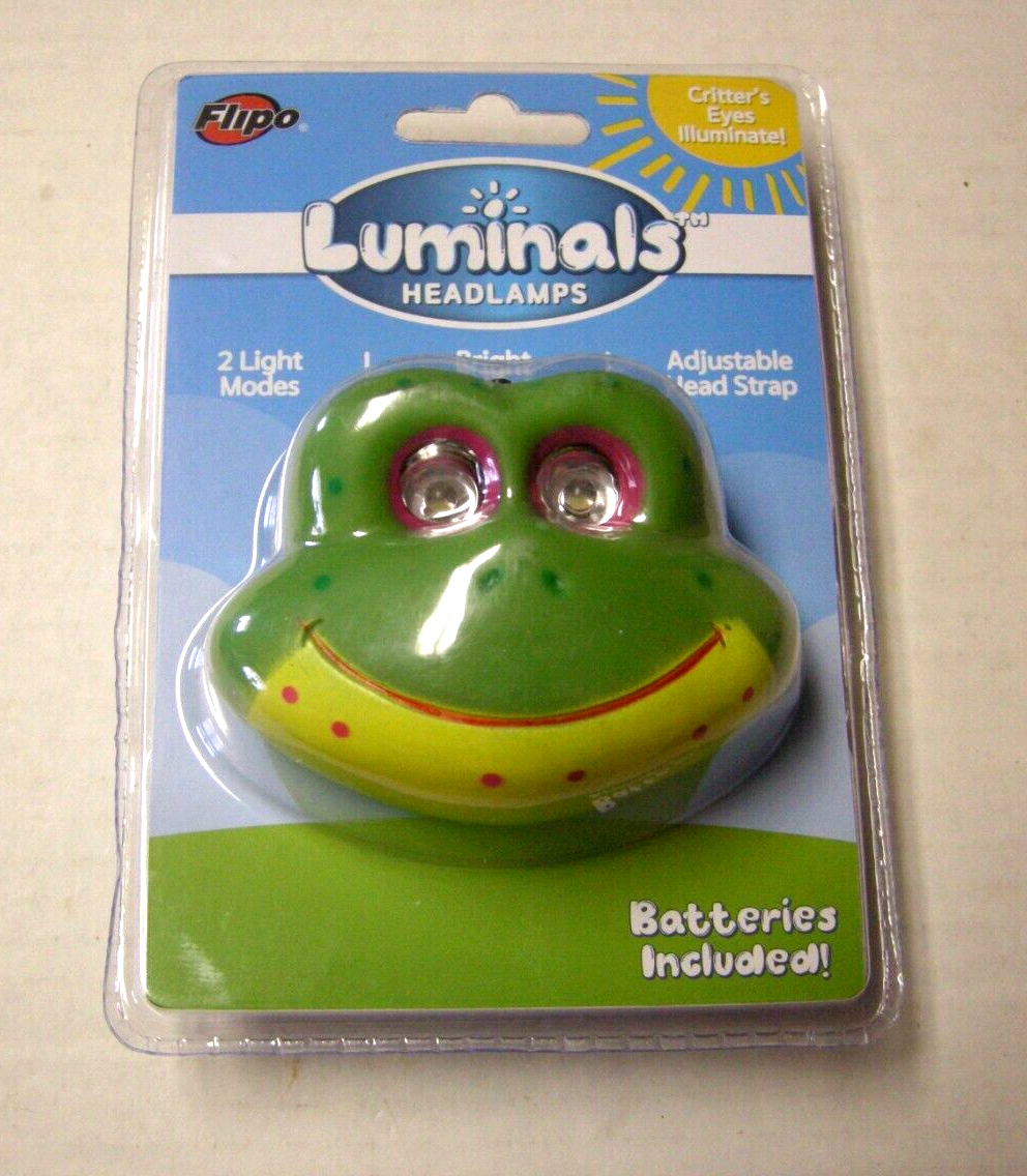 Toy Frog Headlamps For Children By Luminals, Critter's Eyes Illuminate ...