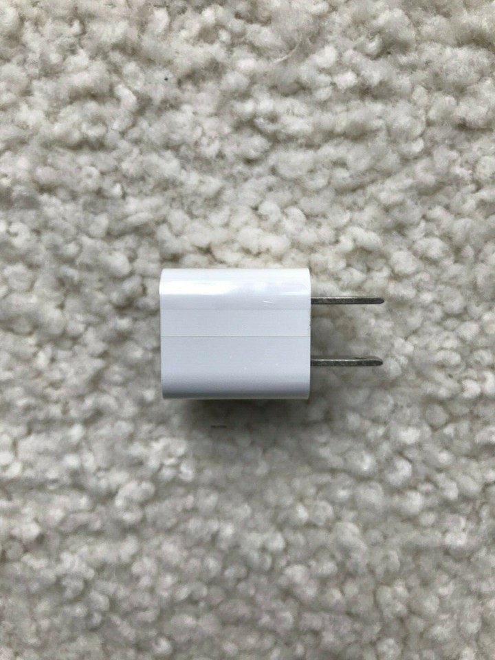 Genuine Apple iPhone 5W Wall Charger Adapter Cube A1385 | eBay