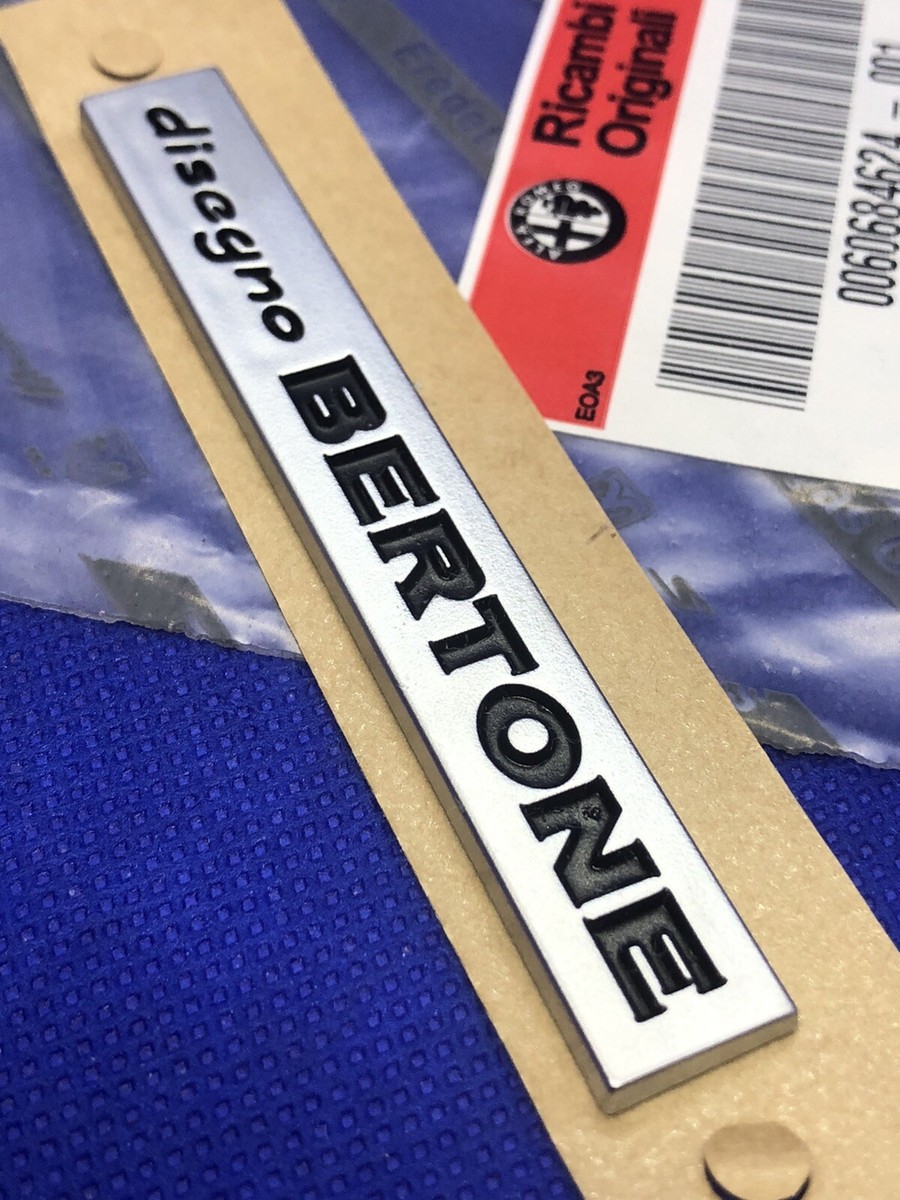 Logotipo De Alfa Bertone 1966 Alfa Romeo Giulia Sprint GTA Stradale By