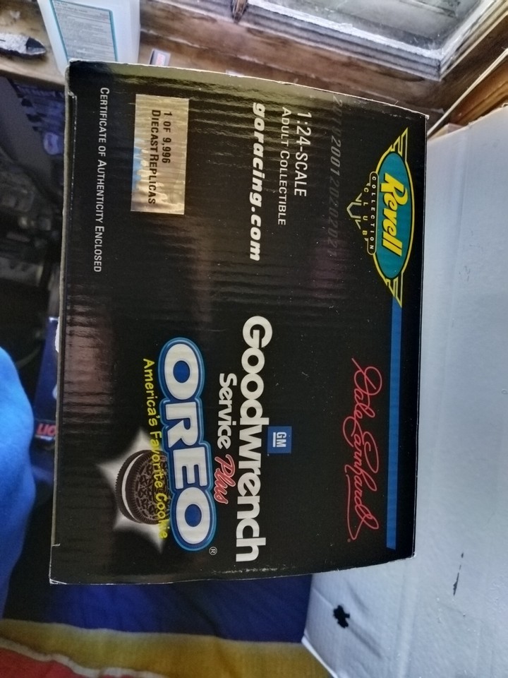 Dale Earnhardt 1/24 2001 #3 Oreo/GM Goodwrench Service Plus Chevy by ...