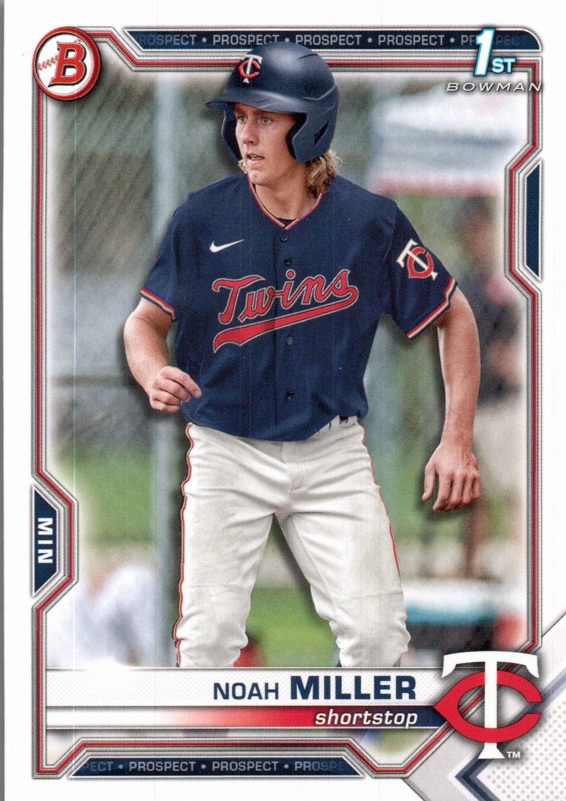 2021 Bowman Draft #BD-109 Noah Miller Minnesota Twins FREE SHIP | eBay