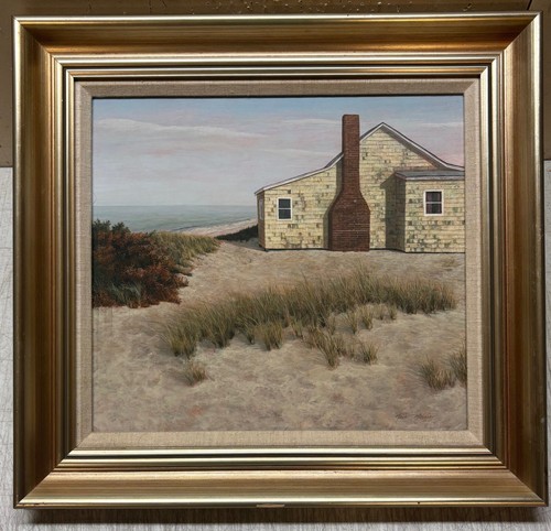 Original MARK MEUNIER 'View of the Sea' CAPE COD Beach House REALISM ...