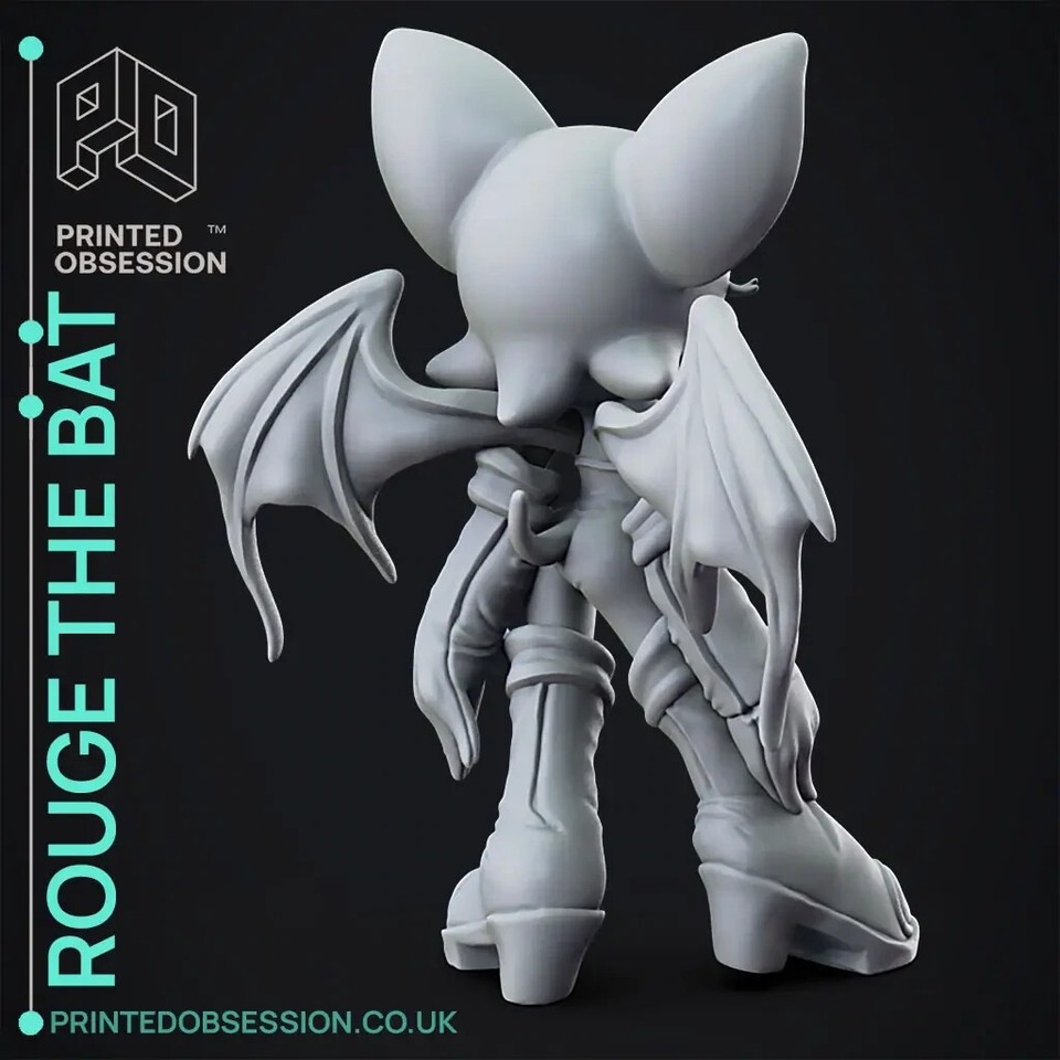 Rouge the Bat Resin Figure / Statue various sizes | eBay