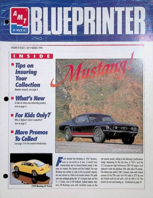 AMT Ertl Blueprinter Newsletter Volume 8 Issue 4 July August 1994 | eBay
