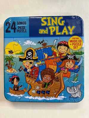 24 Songs & Piece Puzzle , New CD ( Sing & Play ) Comes In Tin Case | eBay
