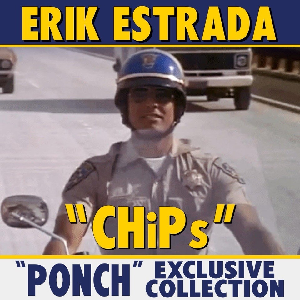 Erik Estrada Signed "CHiPs" California Highway Patrol ID Card PSA 10 | eBay
